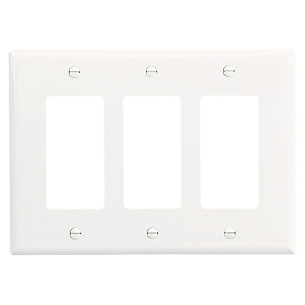 Decora Three Gang Plate – YYC ELECTRIC WHOLESALE