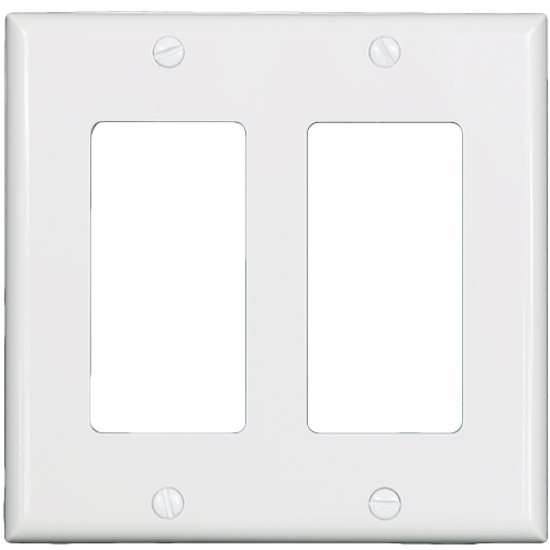 Decora Double Gang Plate – YYC ELECTRIC WHOLESALE